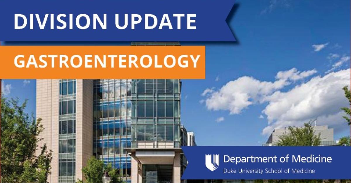 CRC Awareness Month and Highlights from GI | Duke Department of Medicine