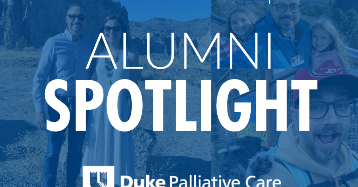 Duke HPM Fellowship Alumni Spotlight: Jason Webb, MD | Duke Department ...