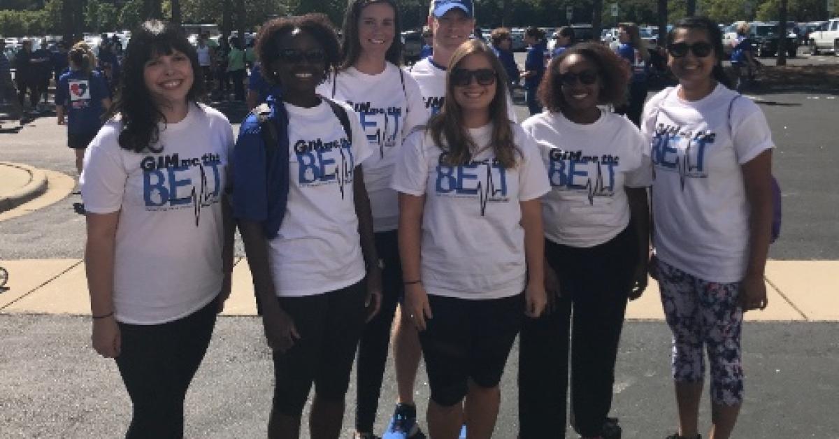 GIM participates in Triangle Heart Walk | Duke Department of Medicine
